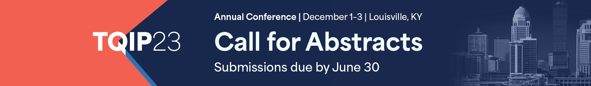 Submitter Login Page - Call for Abstracts - 2023 TQIP Annual Conference
