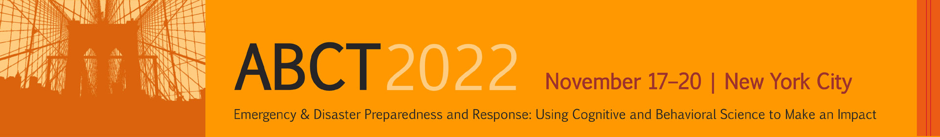 Submitter Login Page - Call for Submissions - ABCT 56th Annual Convention