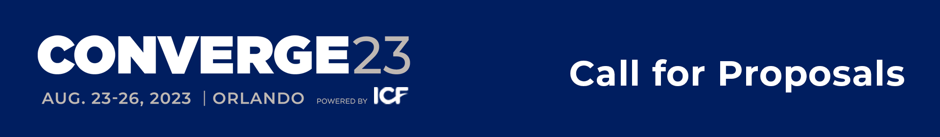 Submitter Login Page - Call for Proposals - Converge 2023