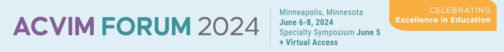 Submitter Login Page - Call for Sessions - 2024 ACVIM Forum
