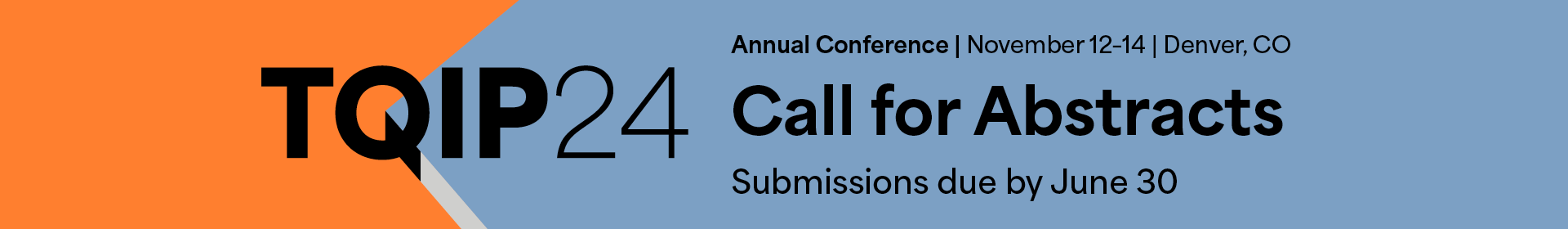 Submitter Login Page - Call for Abstracts - 2024 TQIP Annual Conference
