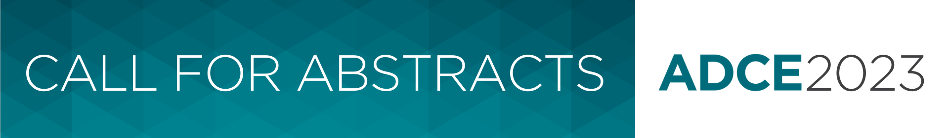Submitter Login Page - Call for Abstracts - ADCE 2023 Abstract Scorecard