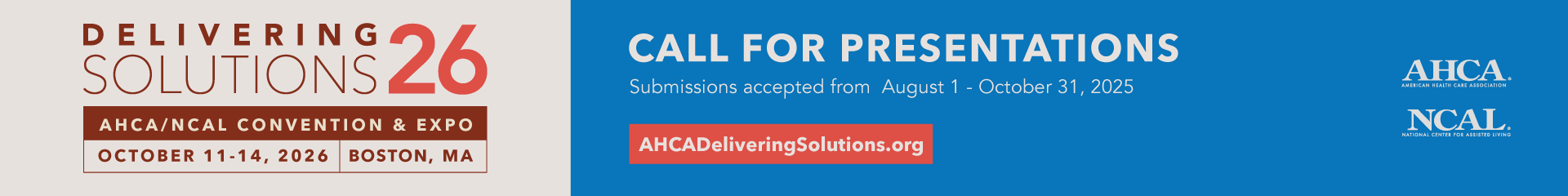 Submitter Login Page - 2026 AHCA/NCAL Call for Presentations - AHCA ...