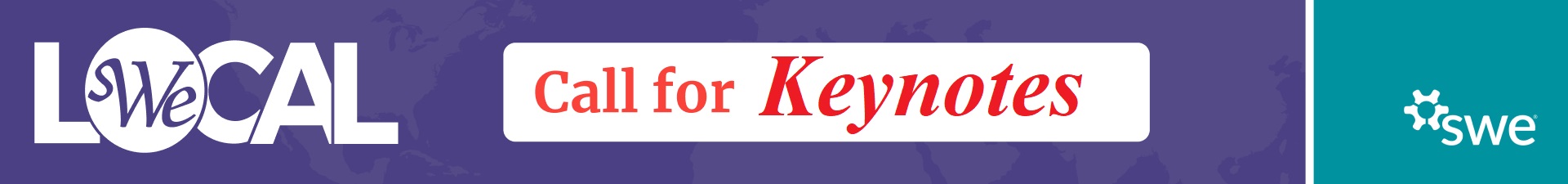 Submitter Login Page - Call for Keynotes - WE Local US CFK